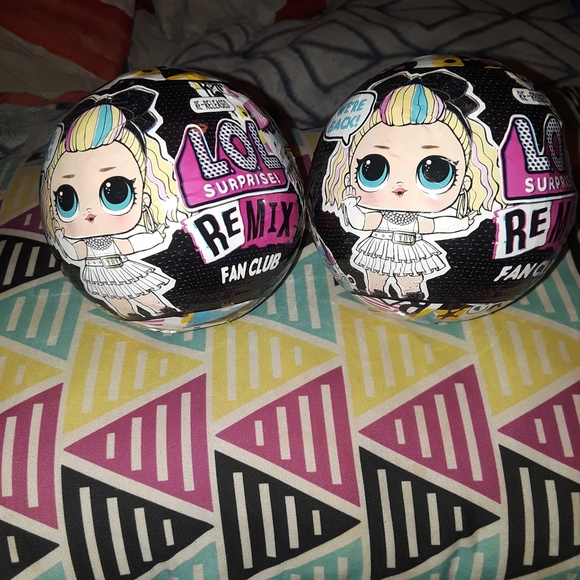L.O.L. Vintage | Toys | Lol Surprise Remix Fan Club X2 | Poshmark